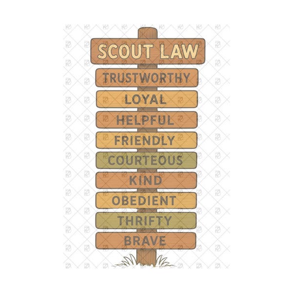 Boy Scout Wall Art - Etsy