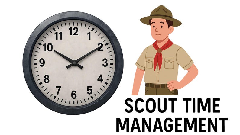 Scout Time Management Guide for Leaders PDF - Etsy