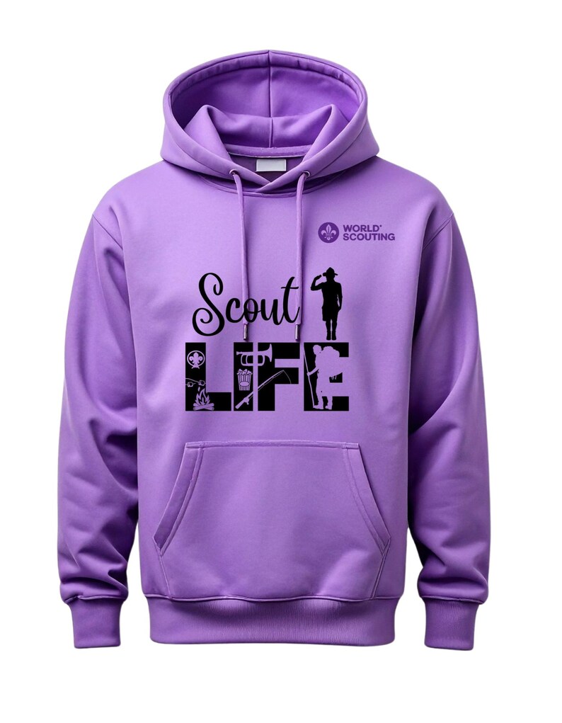 Scout Life Digital Design – Printable Scouting Hoodie & T-shirt Graphic ...