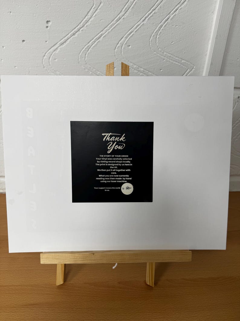 Elton John Blue Eyes 7" Vinyl Record Player Print – Wall Art (14"x11 ...
