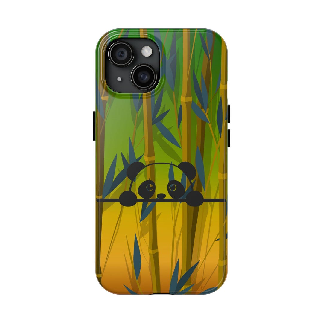 Cute Panda Tough Phone Case - Adorable Animal Cover, Unique Gift for ...