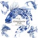 Toile Fish / Chinoiserie Fish Clipart Collection: 6 Blue and White Fish ...