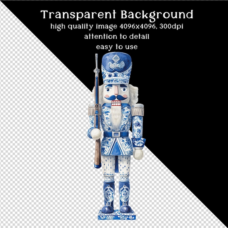 Chinoiserie Nutcracker Soldier : a Single Clipart Image With ...