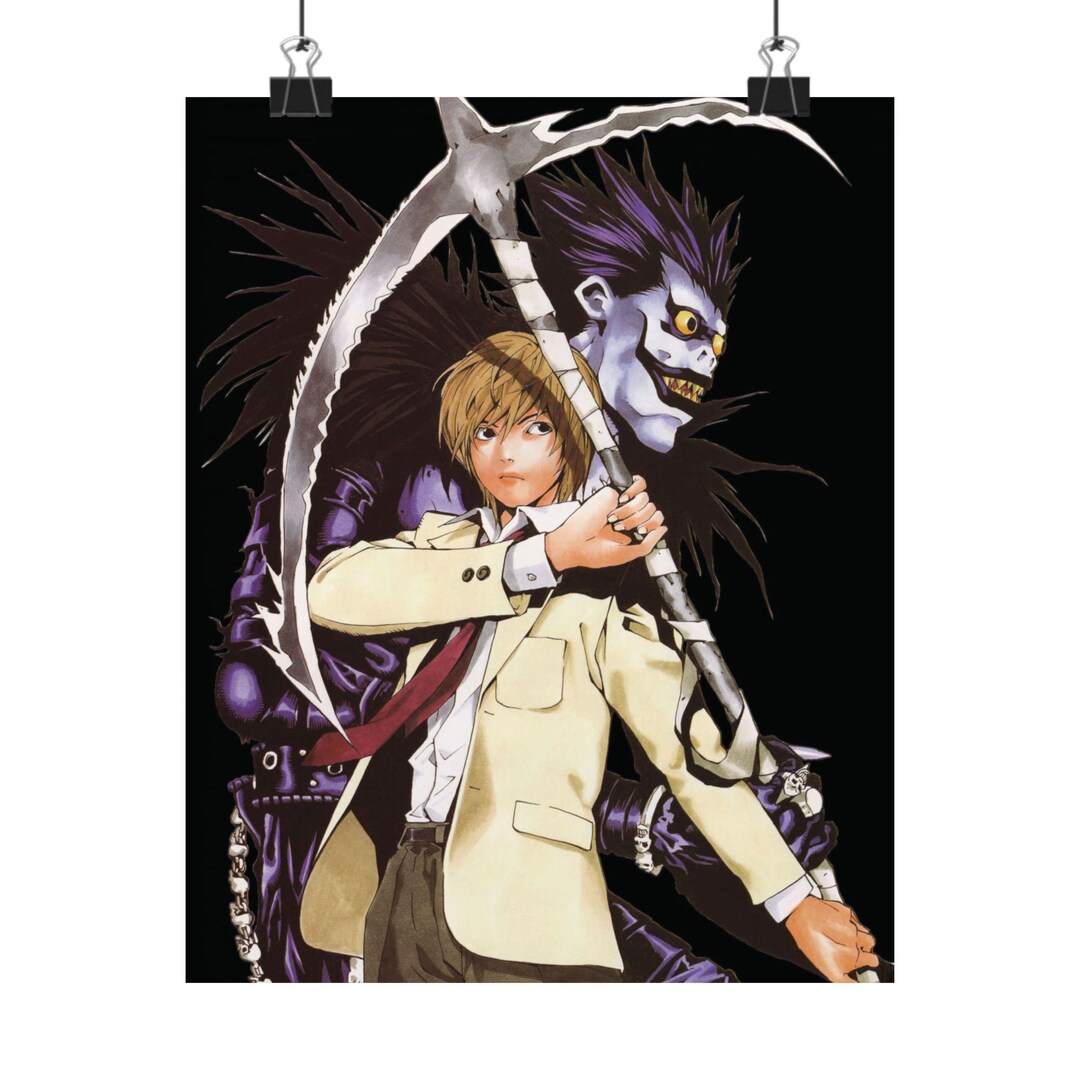 Death Note Matte Vertical Posters; Anime - Etsy