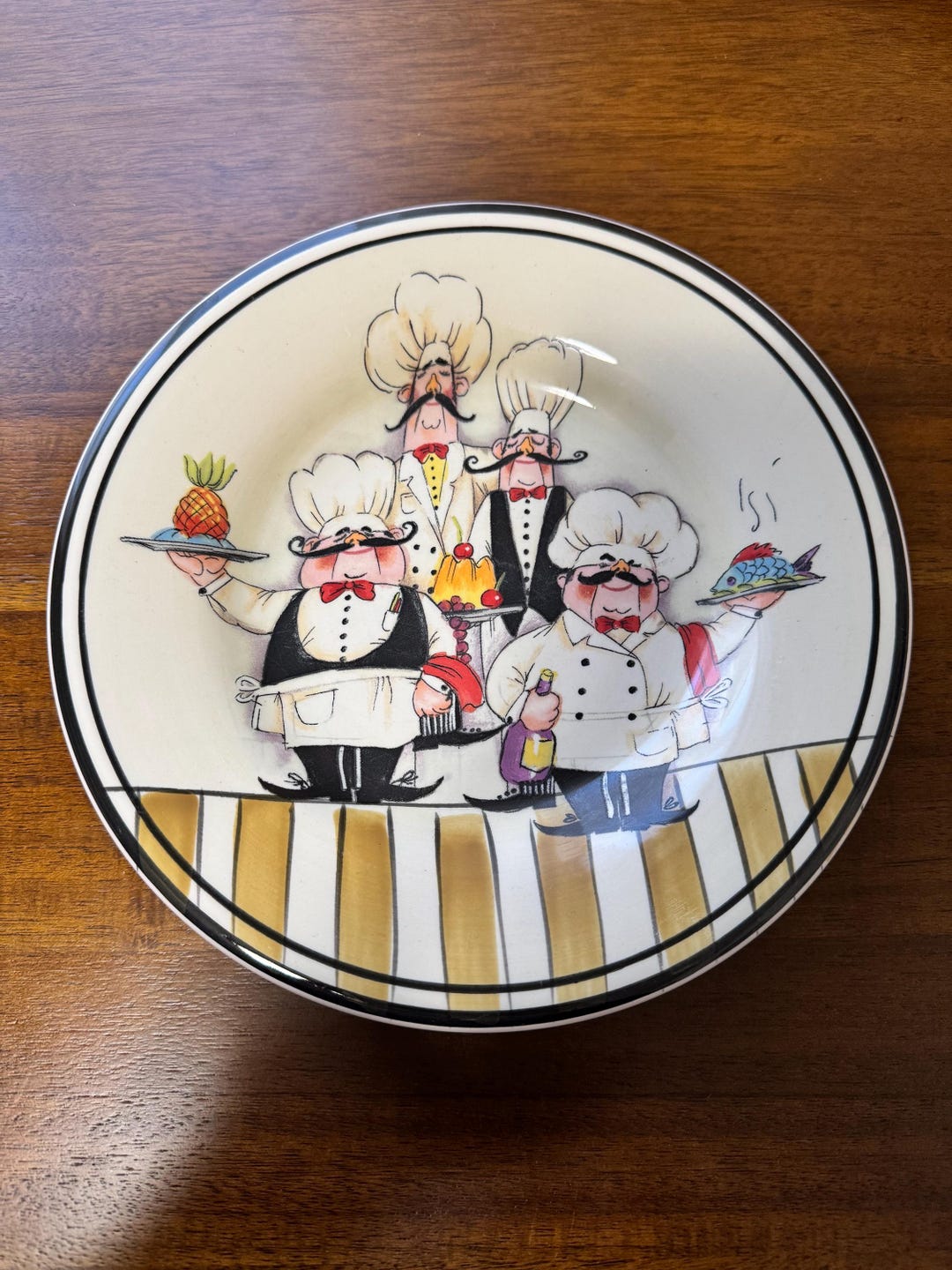 Set of 4 HD Designs Le Chef Theme Salad Plates 8” - Etsy