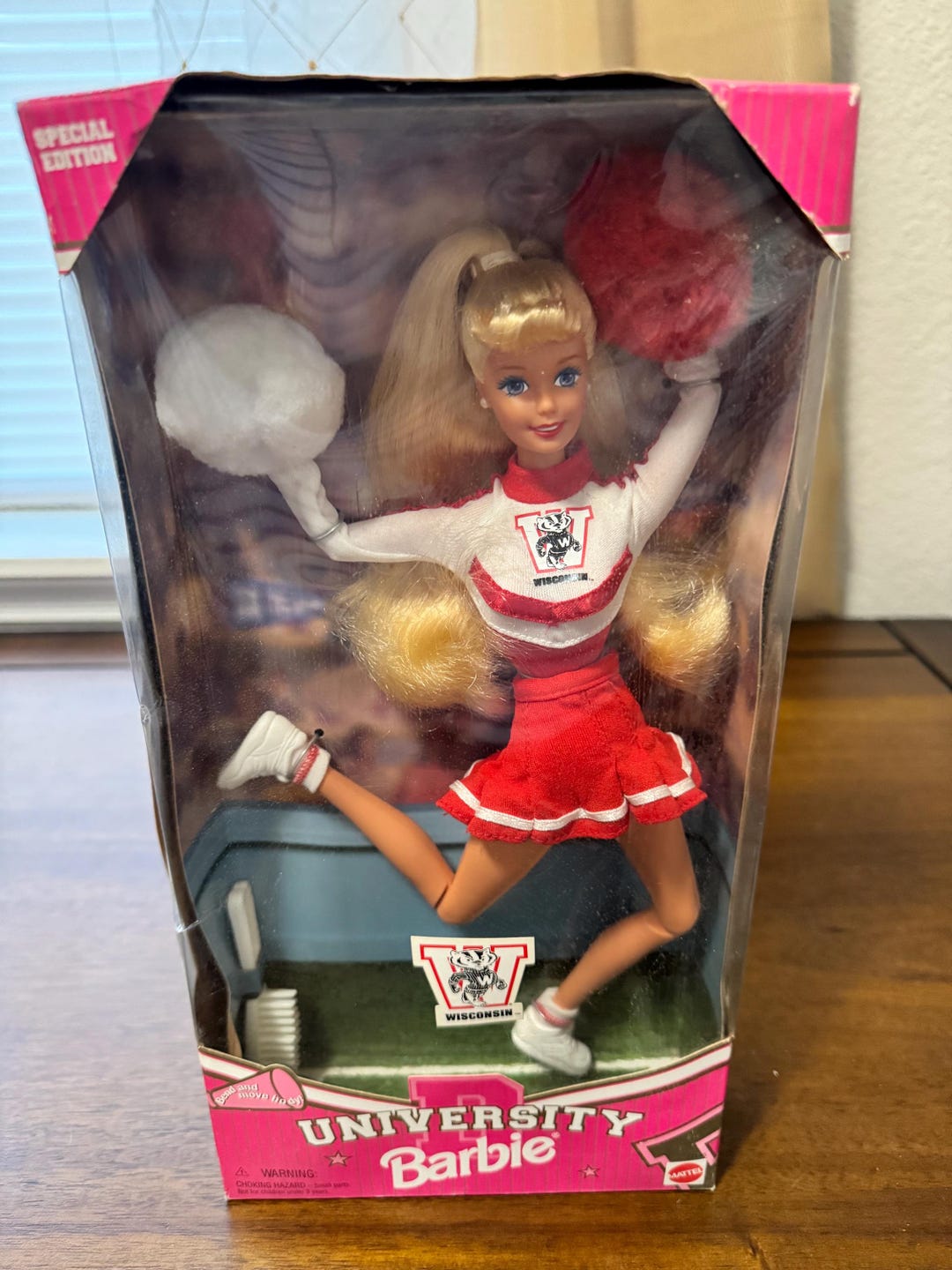 University of Wisconsin Special Edition 1996 Barbie Doll - Etsy