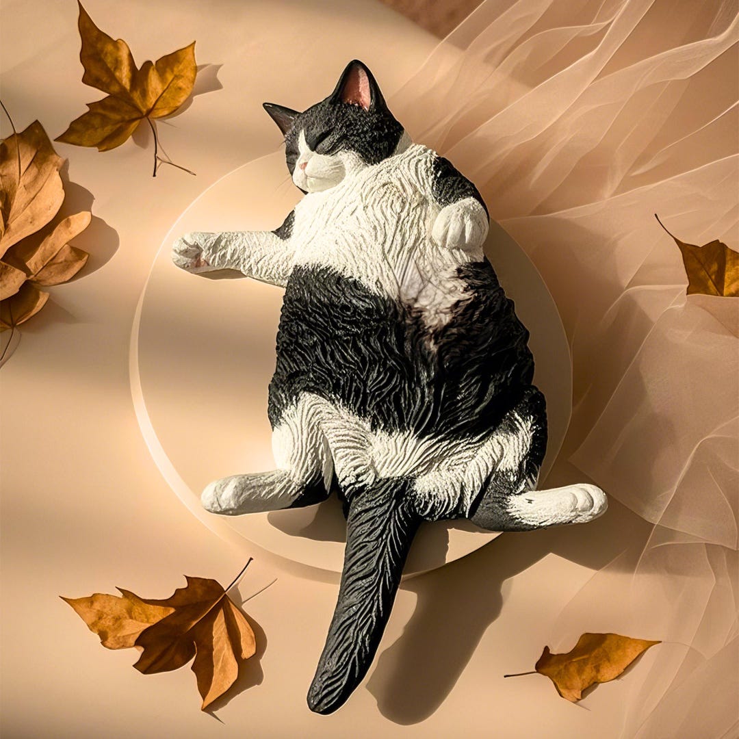 Custom Cat Sculpture | Full Body | Replicate Your Beloved | Gift for ...