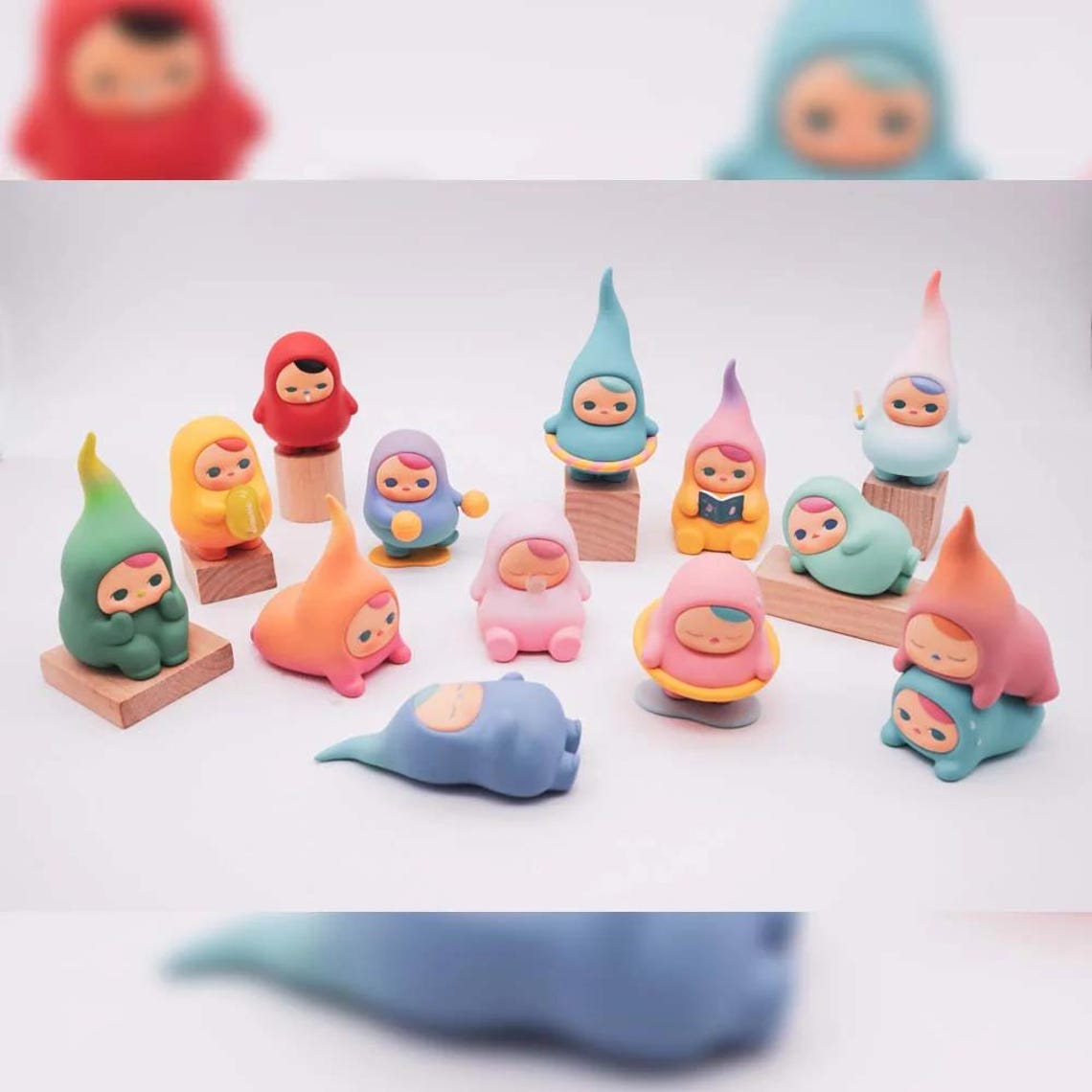 Popmart Confirmed Figure – PUCKY Relaxing Beans Series – Hula Hoop ...