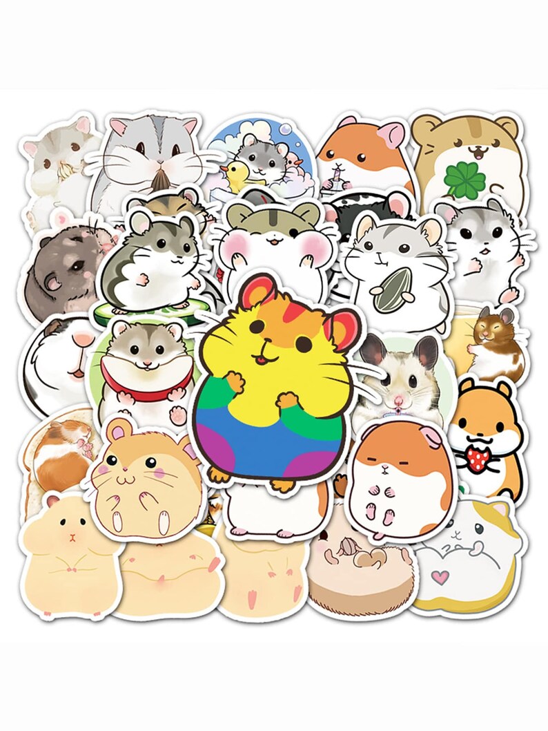 50 Pcs critter Fun Stickers for Laptop Water - Etsy
