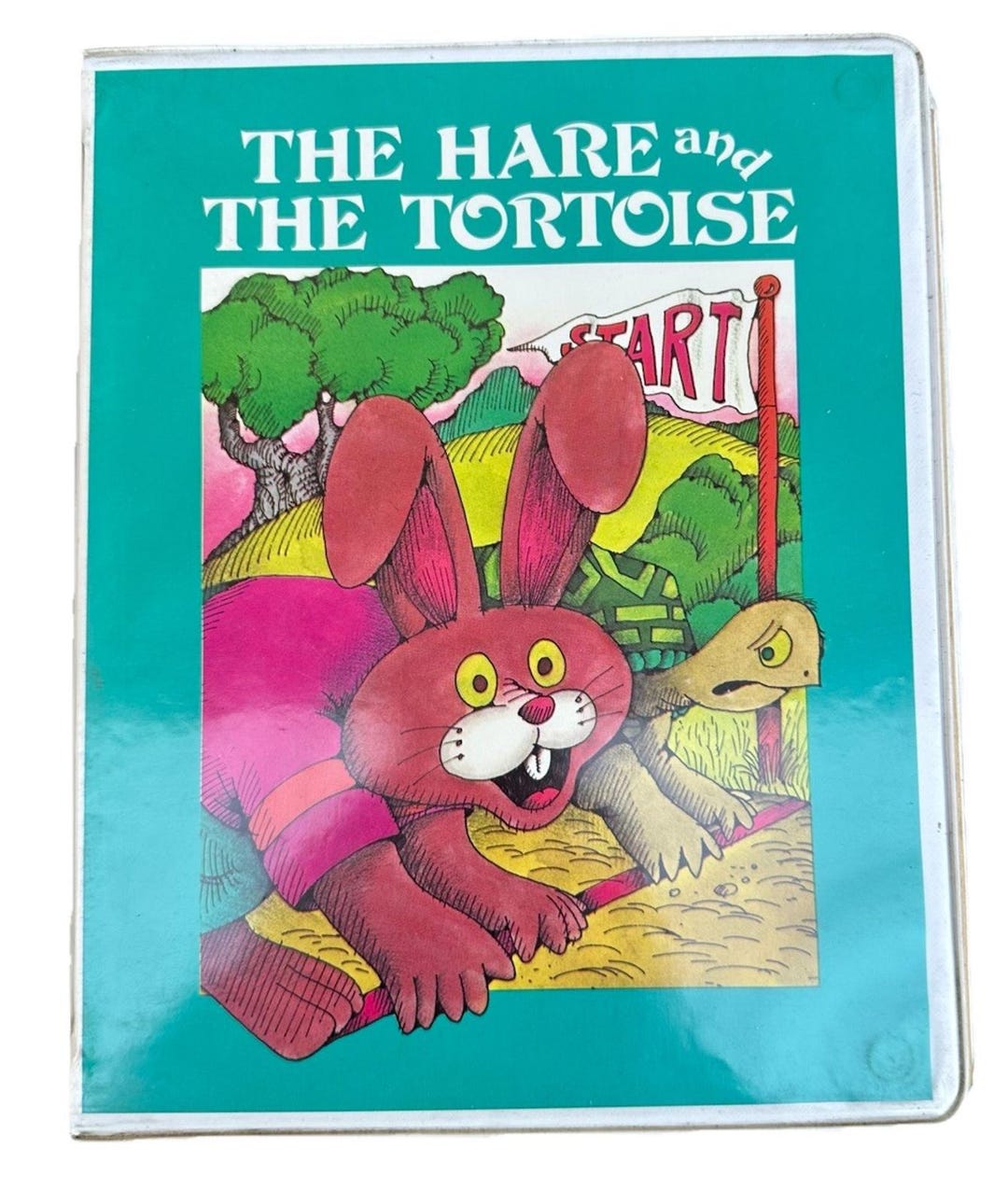 Vintage 1981 Hare Tortoise Book Cassette – Troll Associates – Kids Read ...