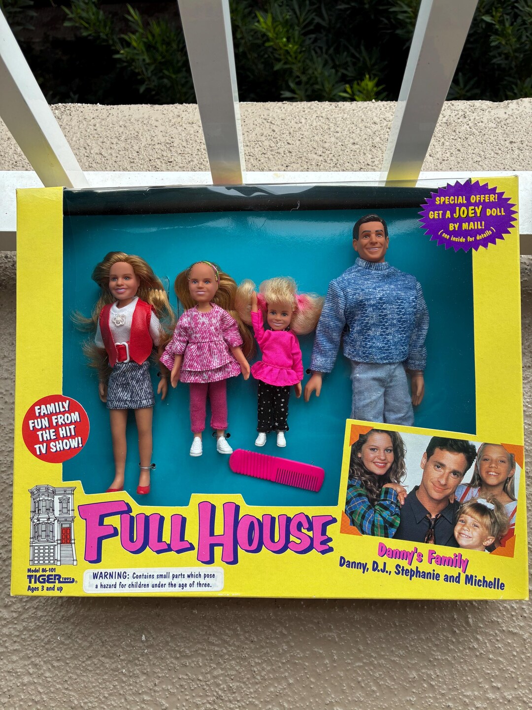 Vintage 1993 Full House Danny's Family Doll Set Tiger Toys NIB - Etsy