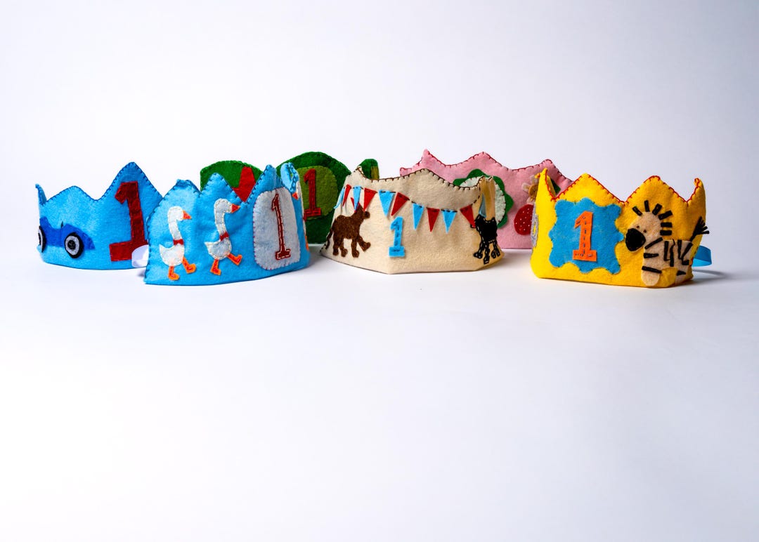Custom Felt Crowns for Birthdays or Make Believe Adventures - Etsy