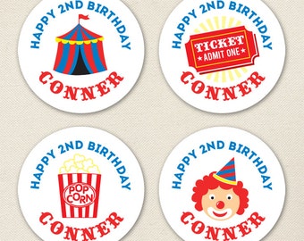 Carnival Stickers | Etsy