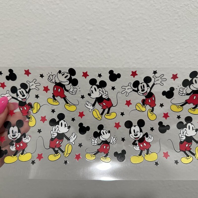 Mickey Mouse Decal - Etsy