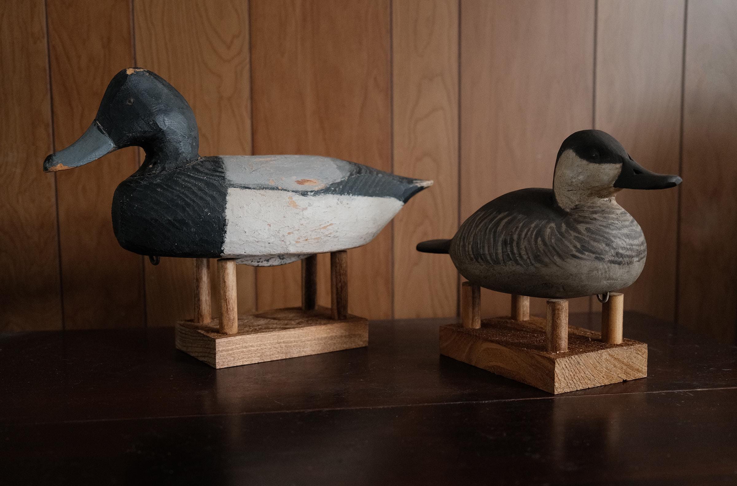 Handmade Rough Cut Wood Duck Decoy Display Stands - Etsy