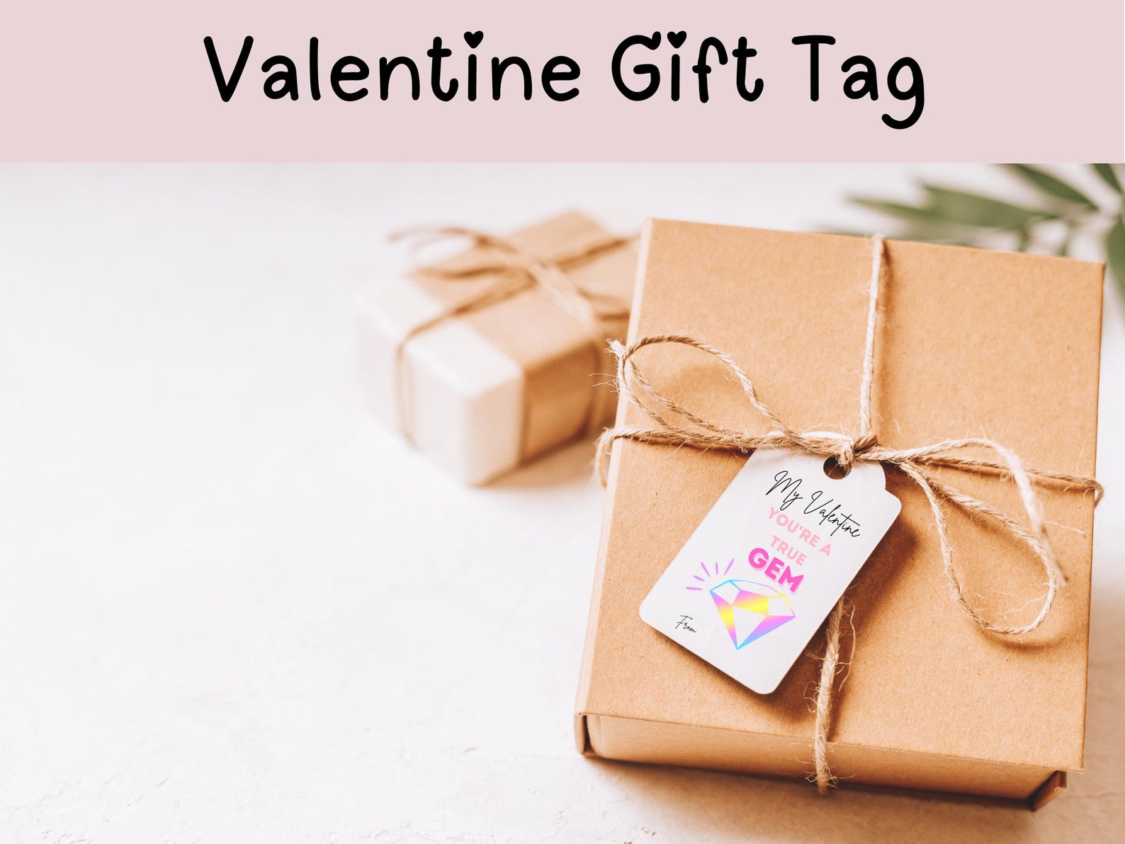 Valentine Gift Tags, Printable Kids Valentine Tags, Classroom ...