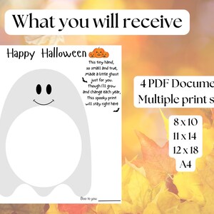 Halloween Handprint Footprint Art for Kids, DIY Activities Fun ...