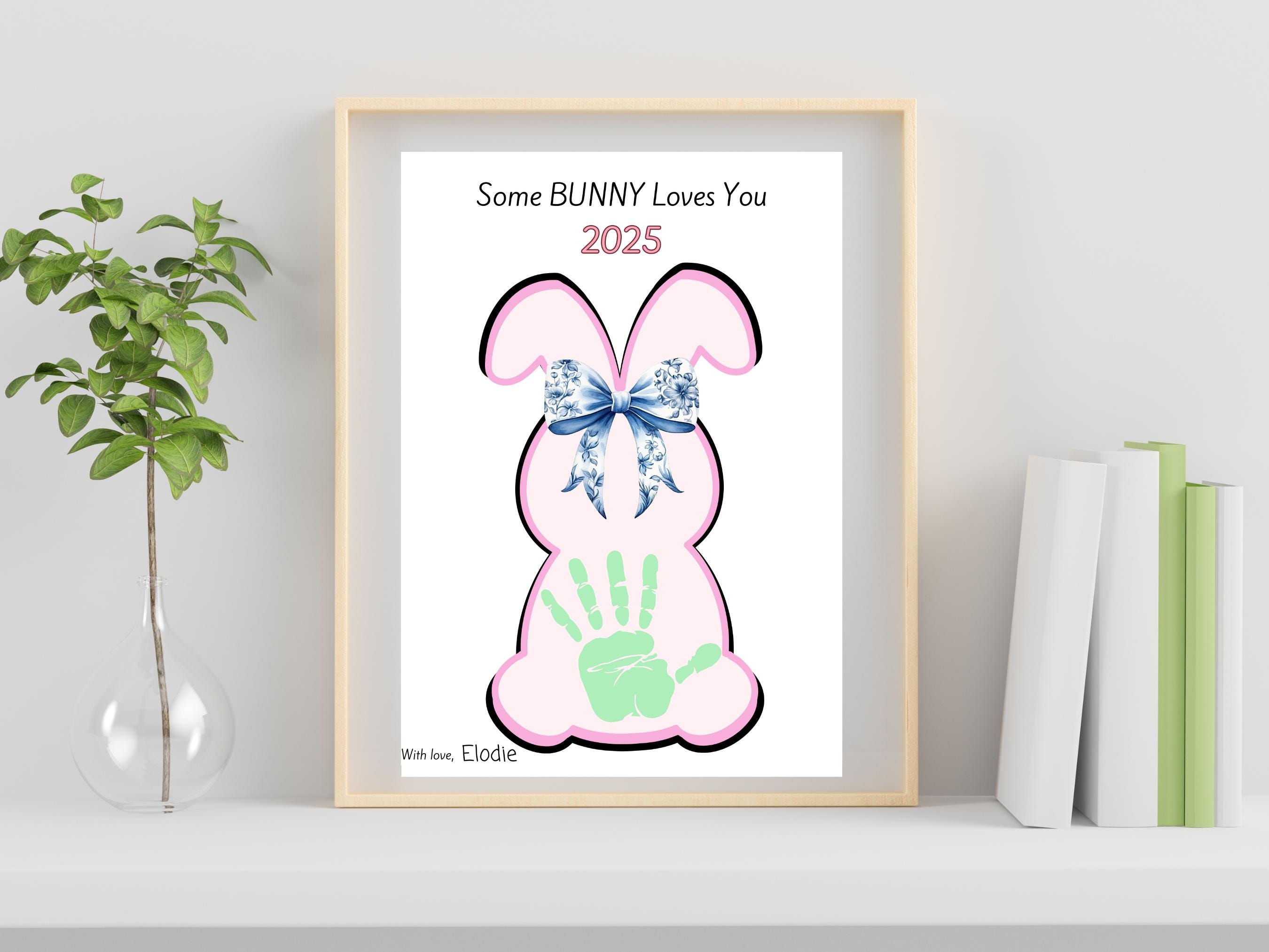 PRINTABLE Easter Handprint Craft for Kids, DIY Kids Fun, Easter ...