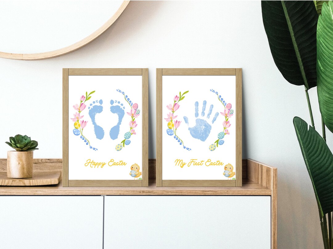 PRINTABLE Easter Handprint Craft for Kids, DIY Kids Fun, Easter ...