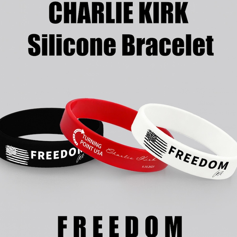 We Are Charlie Kirk Bracelet