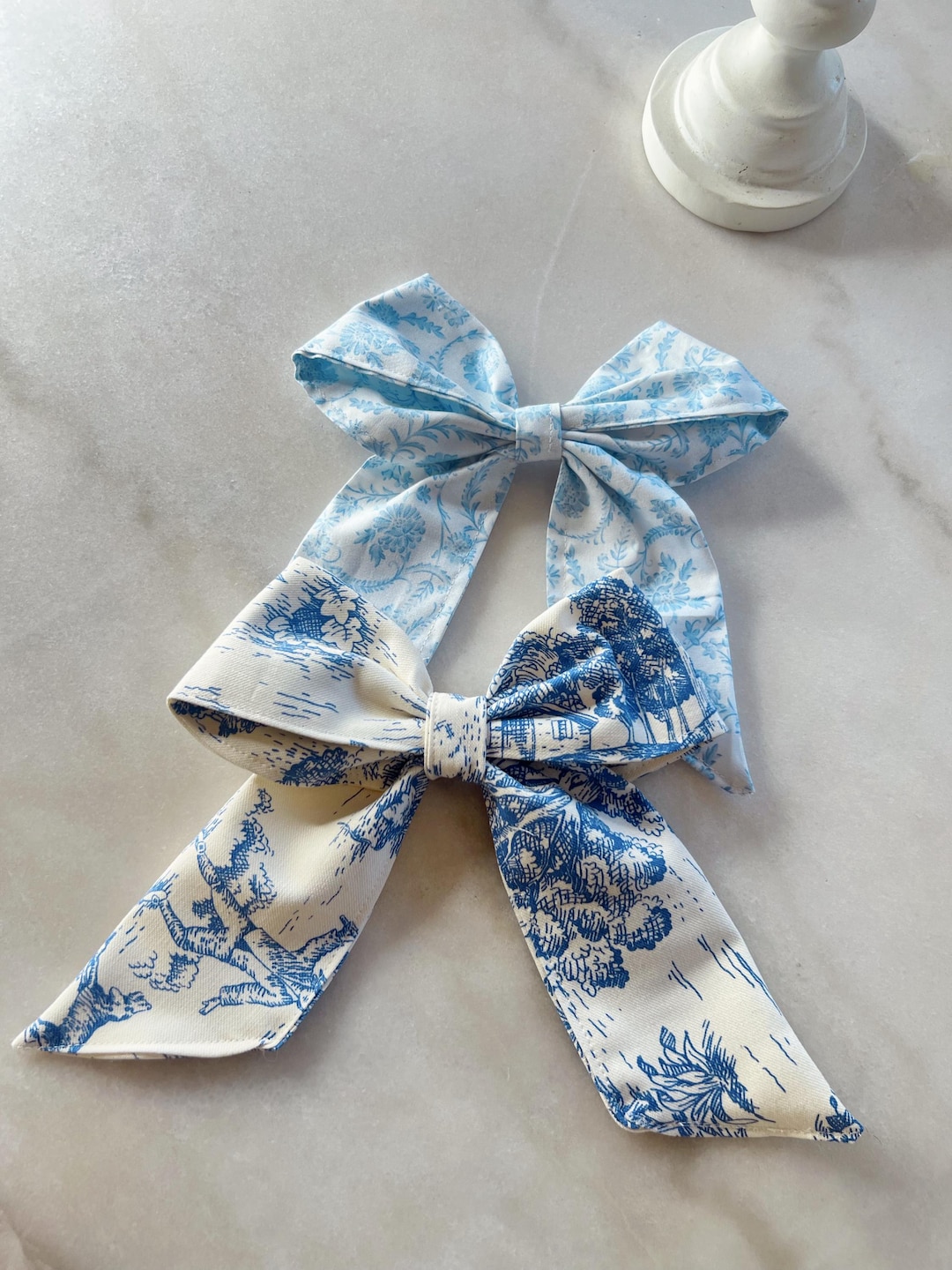 The Duke and I 2 Piece Set Large Hair Bow Hair Accessory Luxury Hair ...