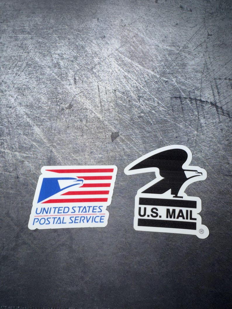 Assorted Usps Waterproof Stickers - Etsy