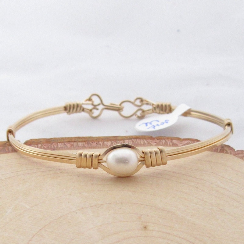 Wire Wrapped Pearl - Etsy