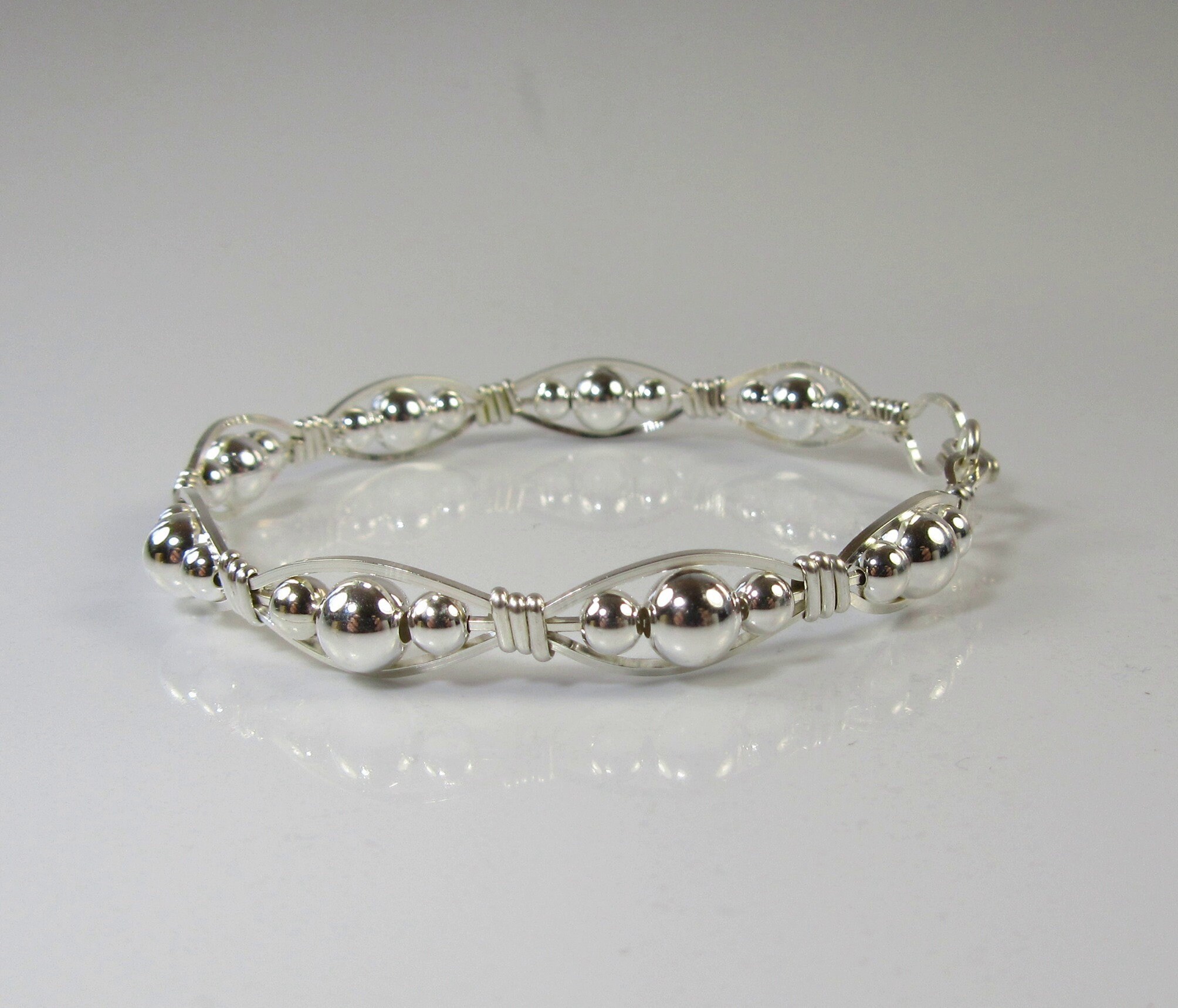 Sterling Silver Bracelet Silver Bracelet Handmade Bracelet | Etsy