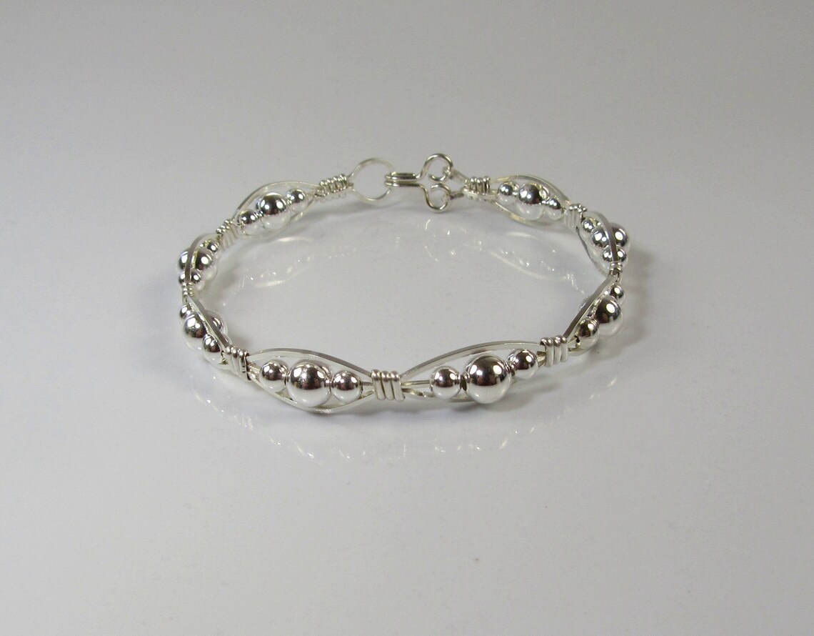 Sterling Silver Bracelet Silver Bracelet Handmade Bracelet - Etsy