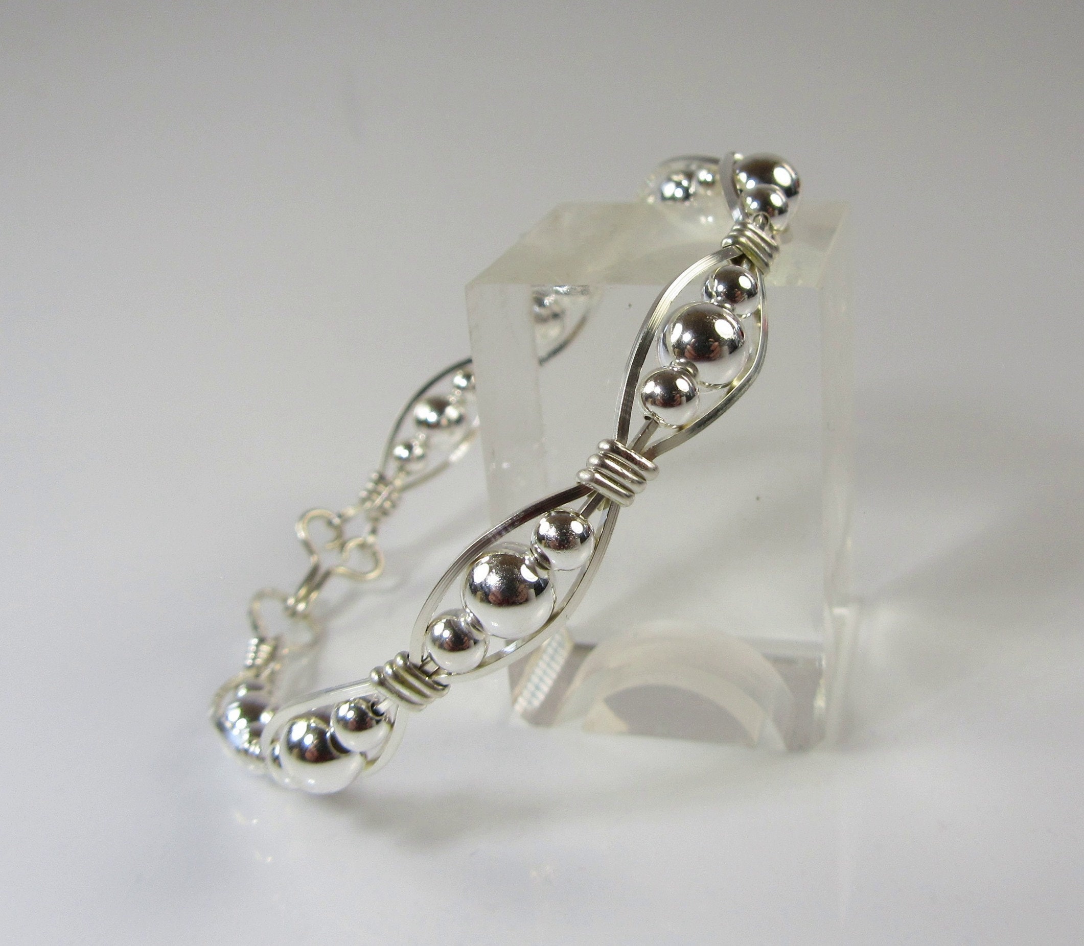 Sterling Silver Bracelet Silver Bracelet Handmade Bracelet - Etsy