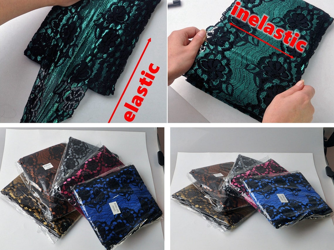 Embroidered Flower Lace Edging Sewing Trim Width 6inch | Etsy