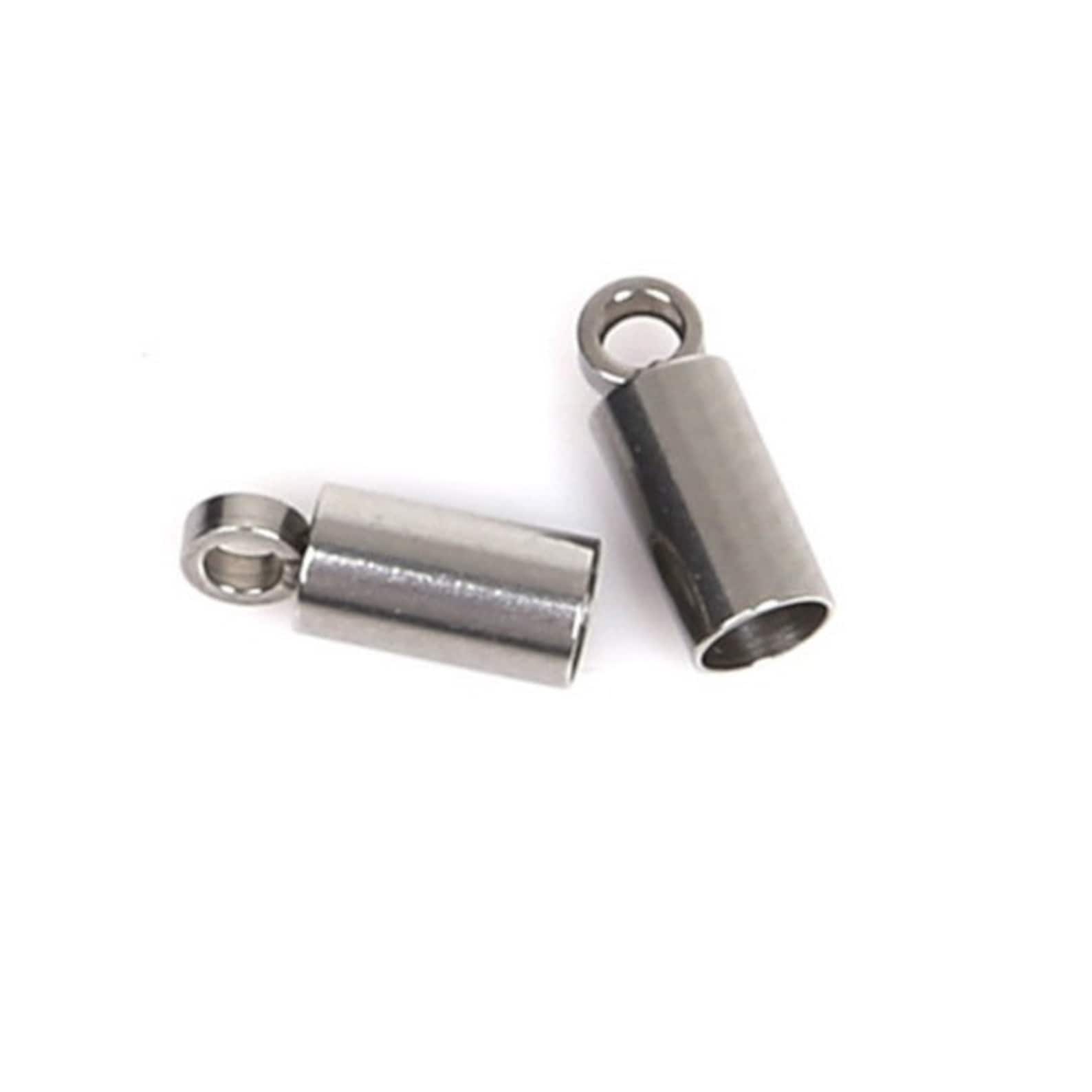 10pcs Stainless Steel Wire Rope Thread Cord Metal Crimps End - Etsy
