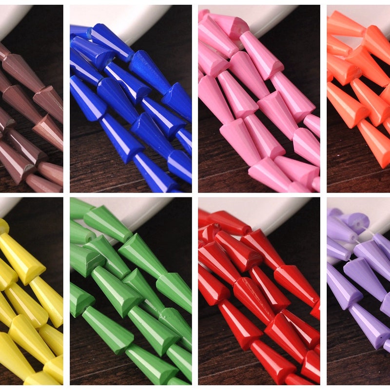 Triangular Beads - Etsy