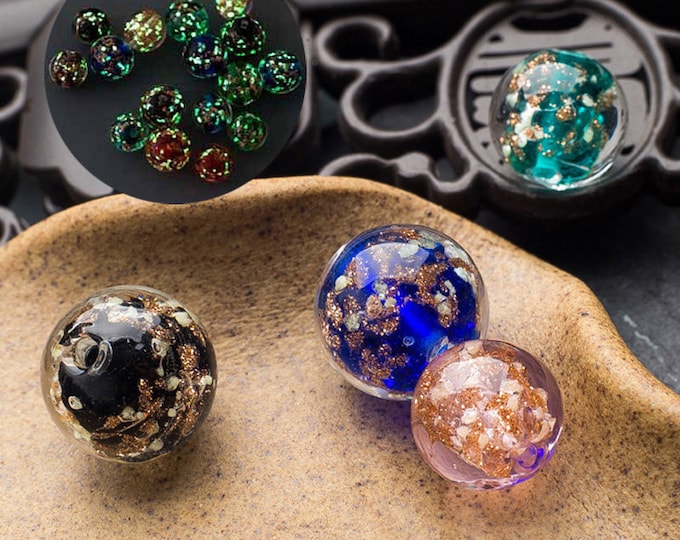 NEW 10pcs 8.5mm 10.5mm Round Ball Brass Metal 24K Gold Hollow - Etsy