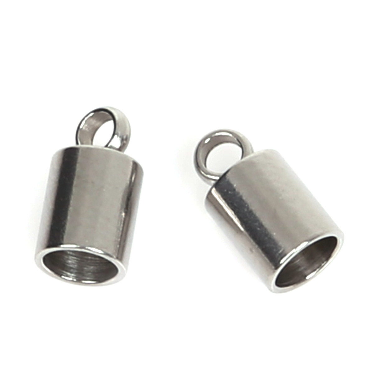 10pcs Stainless Steel Wire Rope Thread Cord Metal Crimps End - Etsy Canada