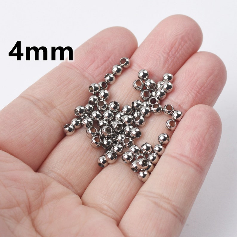 4mm/5mm/6mm/8mm/10mm/12mm Round Stainless Steel Polished Metal | Etsy