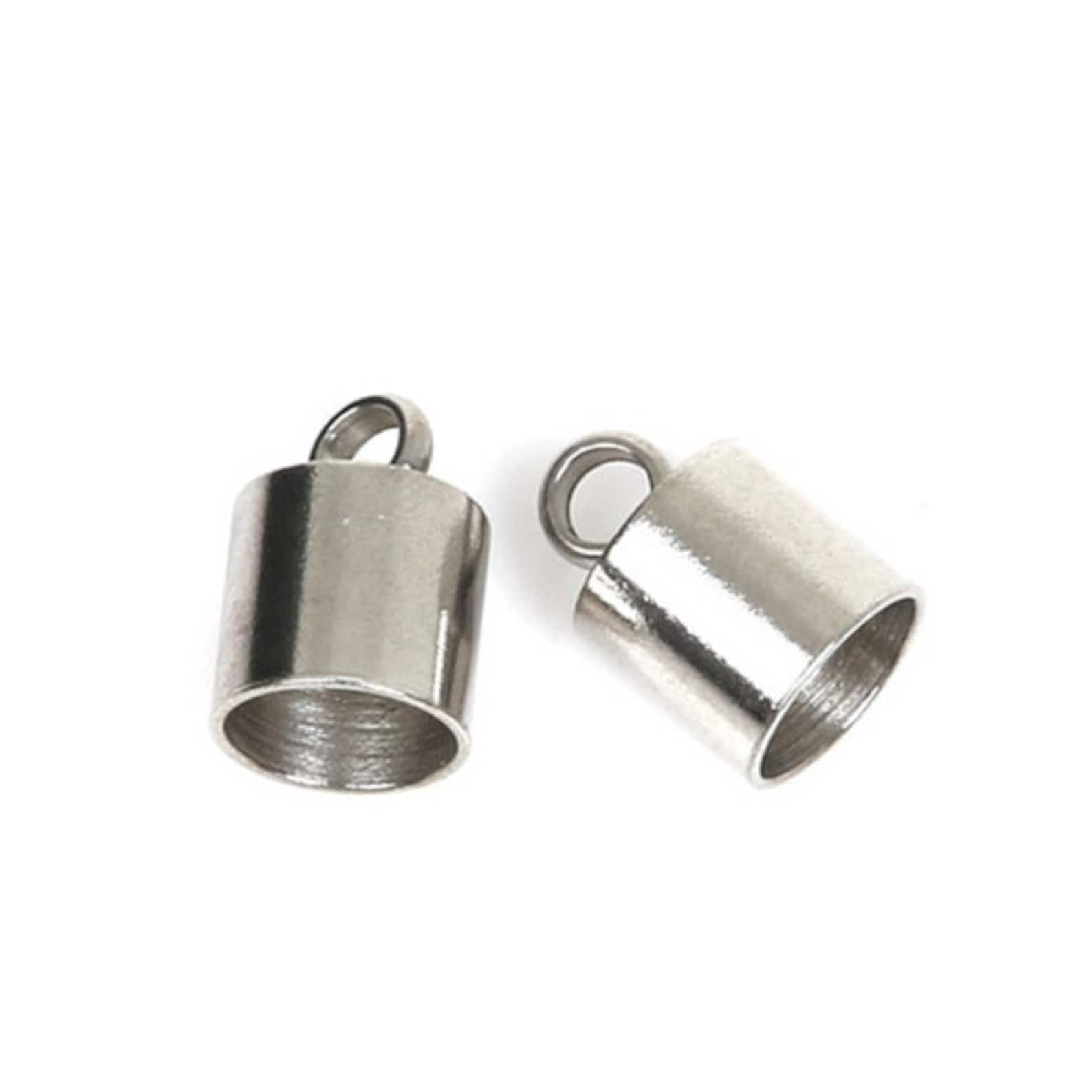 10pcs Stainless Steel Wire Rope Thread Cord Metal Crimps End - Etsy Canada