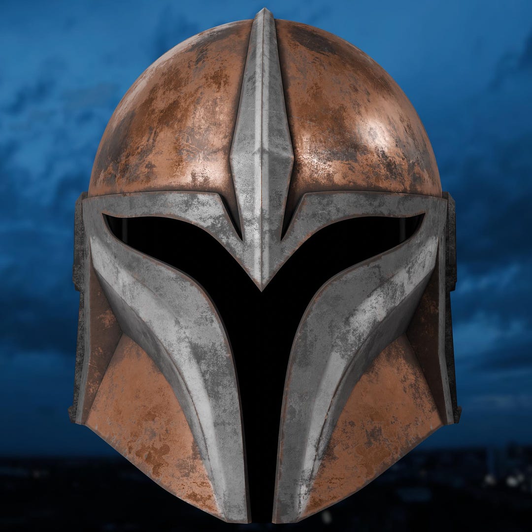 Nighthawk Custom Mandalorian Helmet STL File, Star Wars Inspired ...