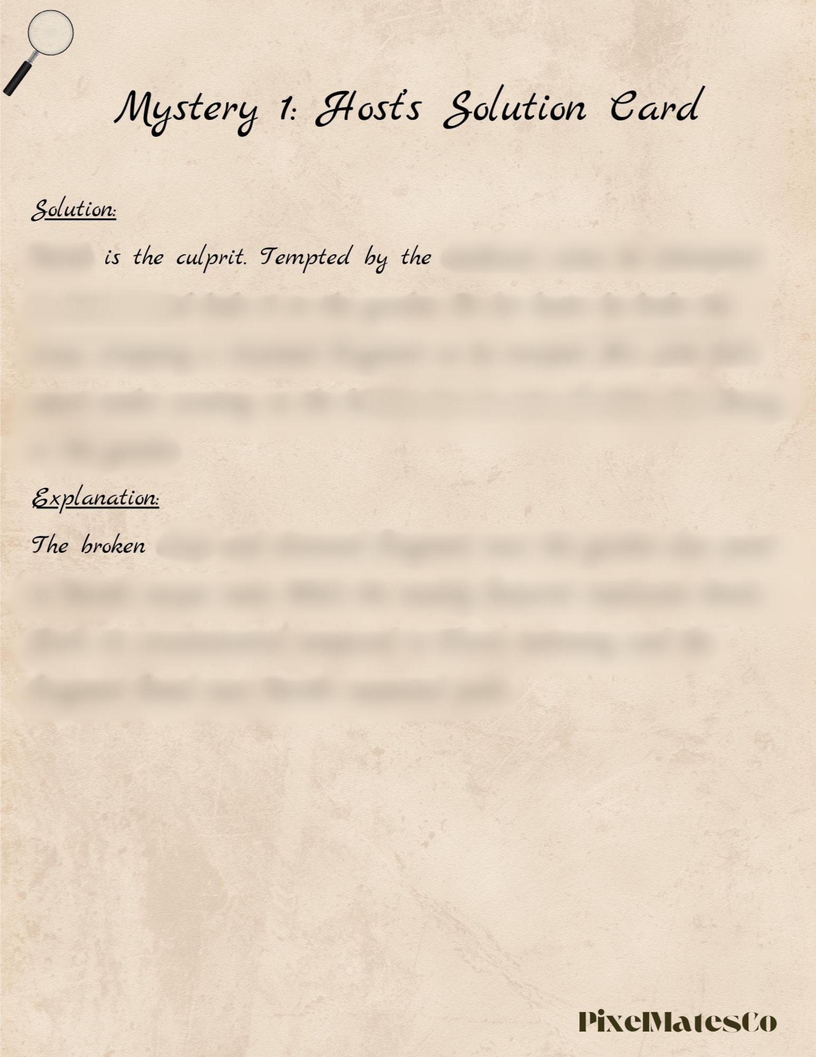 12 Mysteries to Solve - Interactive Group Mystery Game Kit | Instant ...