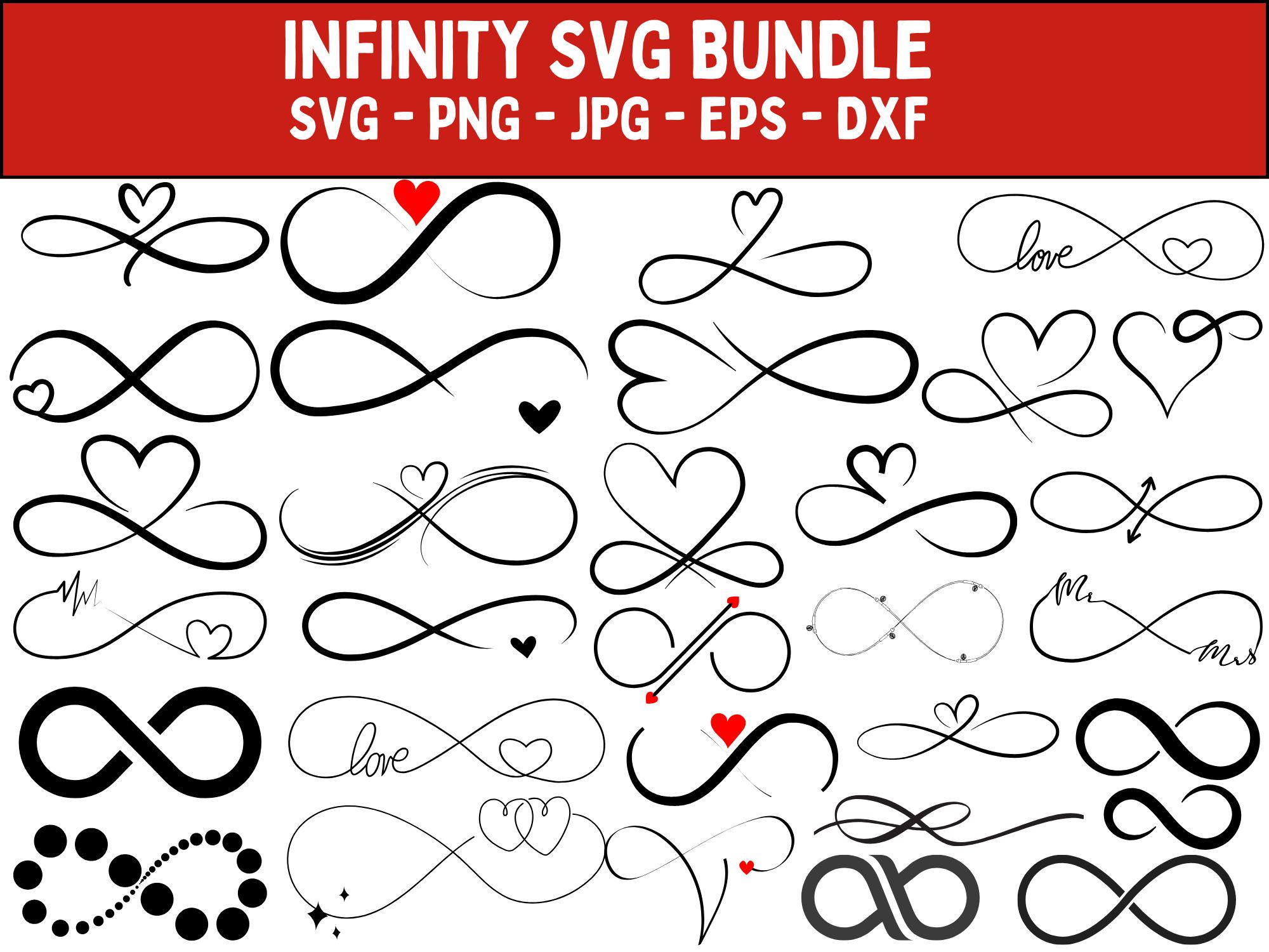 Infinity Symbol Svg, Infinity Svg Bundle, Infinity Svg, Infinity ...