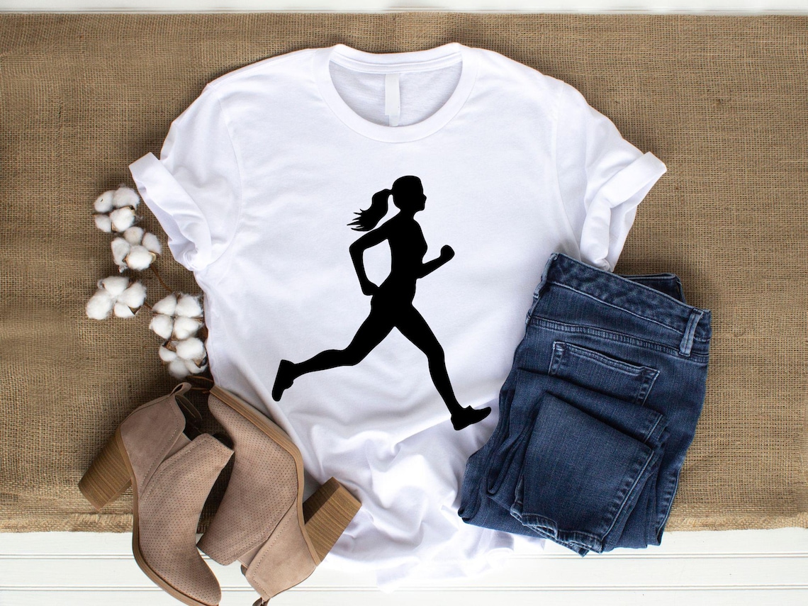 Running Silhouette SVG Bundle: Runner Clipart, Vector Graphics (digital ...