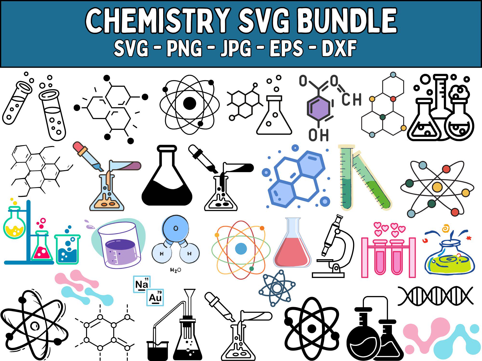 Chemistry SVG Bundle,test Tube Svg,chemistry SVG Cut Files for Cricut ...