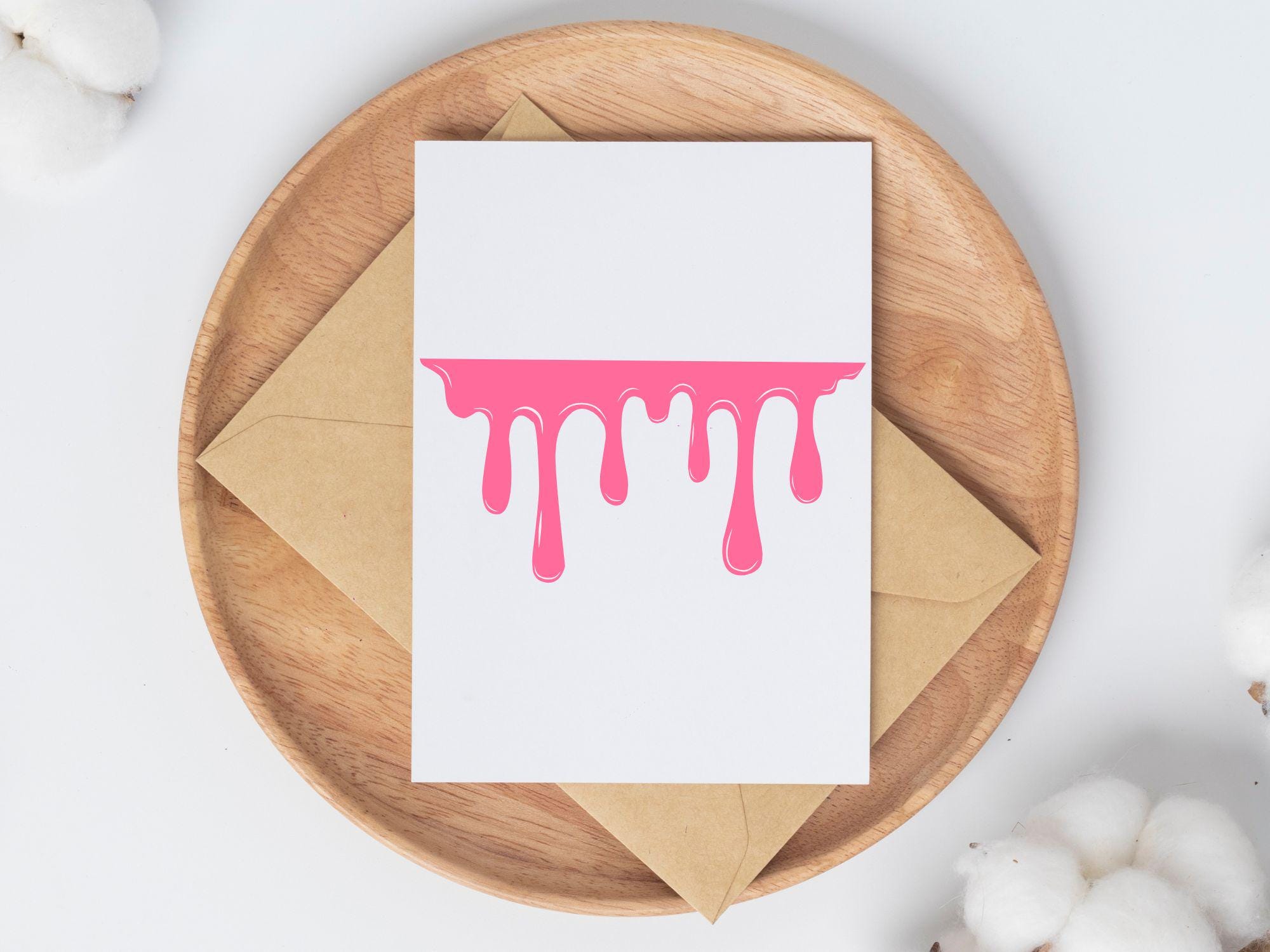 Dripping Borders SVG Bundle: Melting Paint Drip Cut Files (digital ...