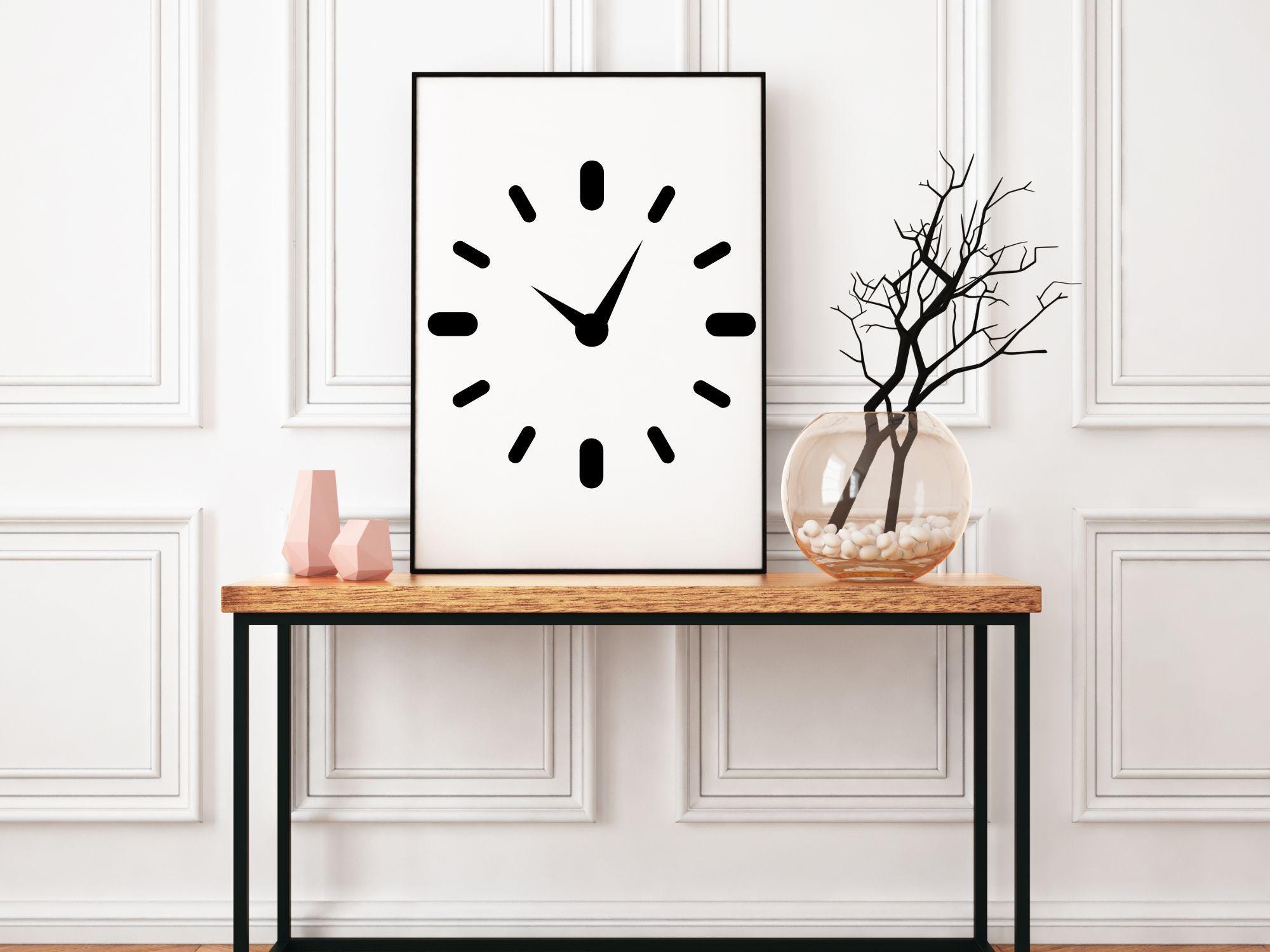 Clock Face Svg, Old Clock Face Svg, Modern Clock Face Design Bundle ...