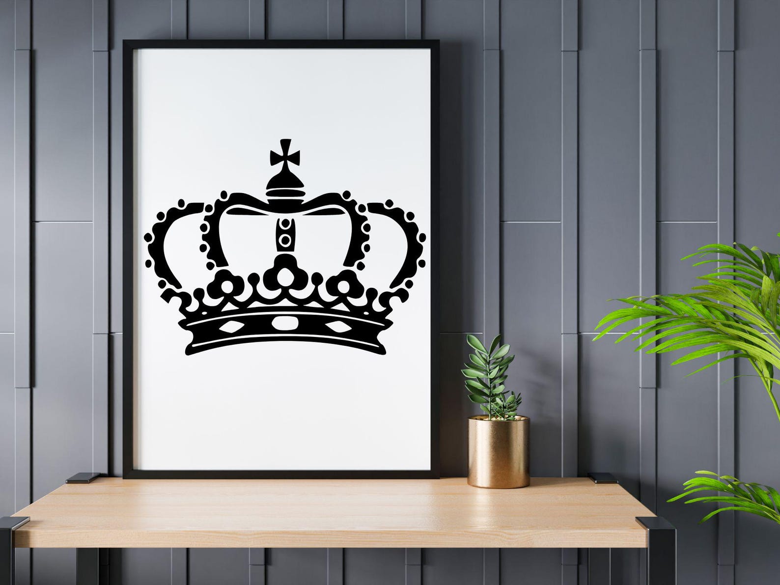 Crown SVG Bundle: Royal King, Queen, Princess Designs (digital Download ...