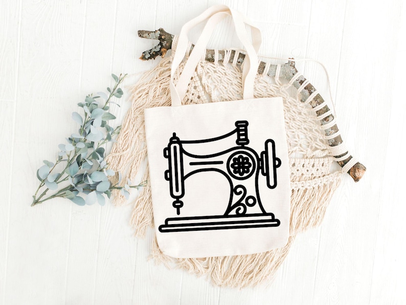 Sewing Machine SVG Bundle: Tailor, Seamstress, Crafting (digital Files ...