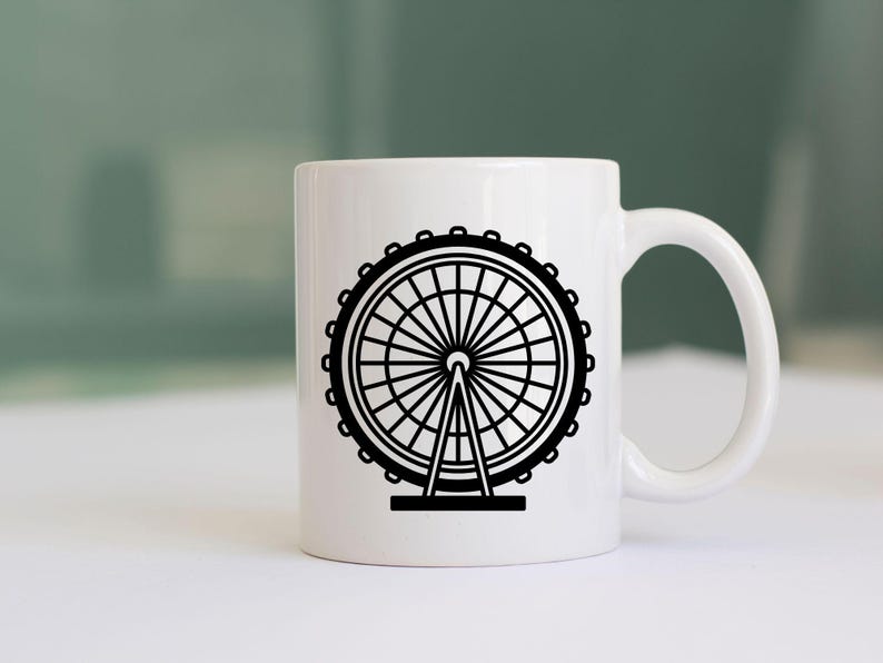 Ferris Wheel SVG Bundle: Theme Park Clipart (digital Download) - Etsy