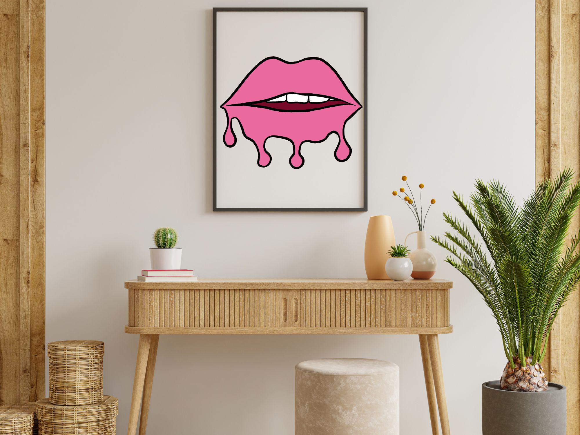 Lips Svg Bundle | Pink Lips Png Bundle | Kiss Svg | Lips Print Svg ...