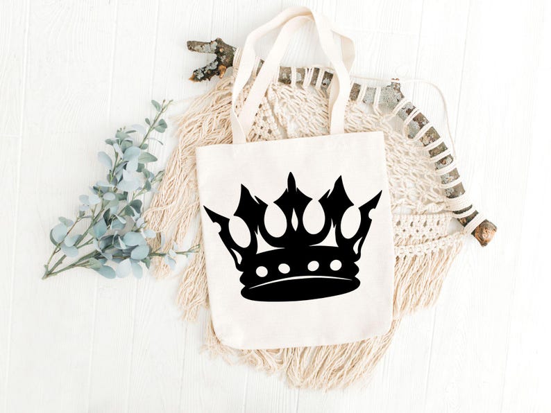 Crown SVG Bundle: Royal King, Queen, Princess Designs (digital Download ...
