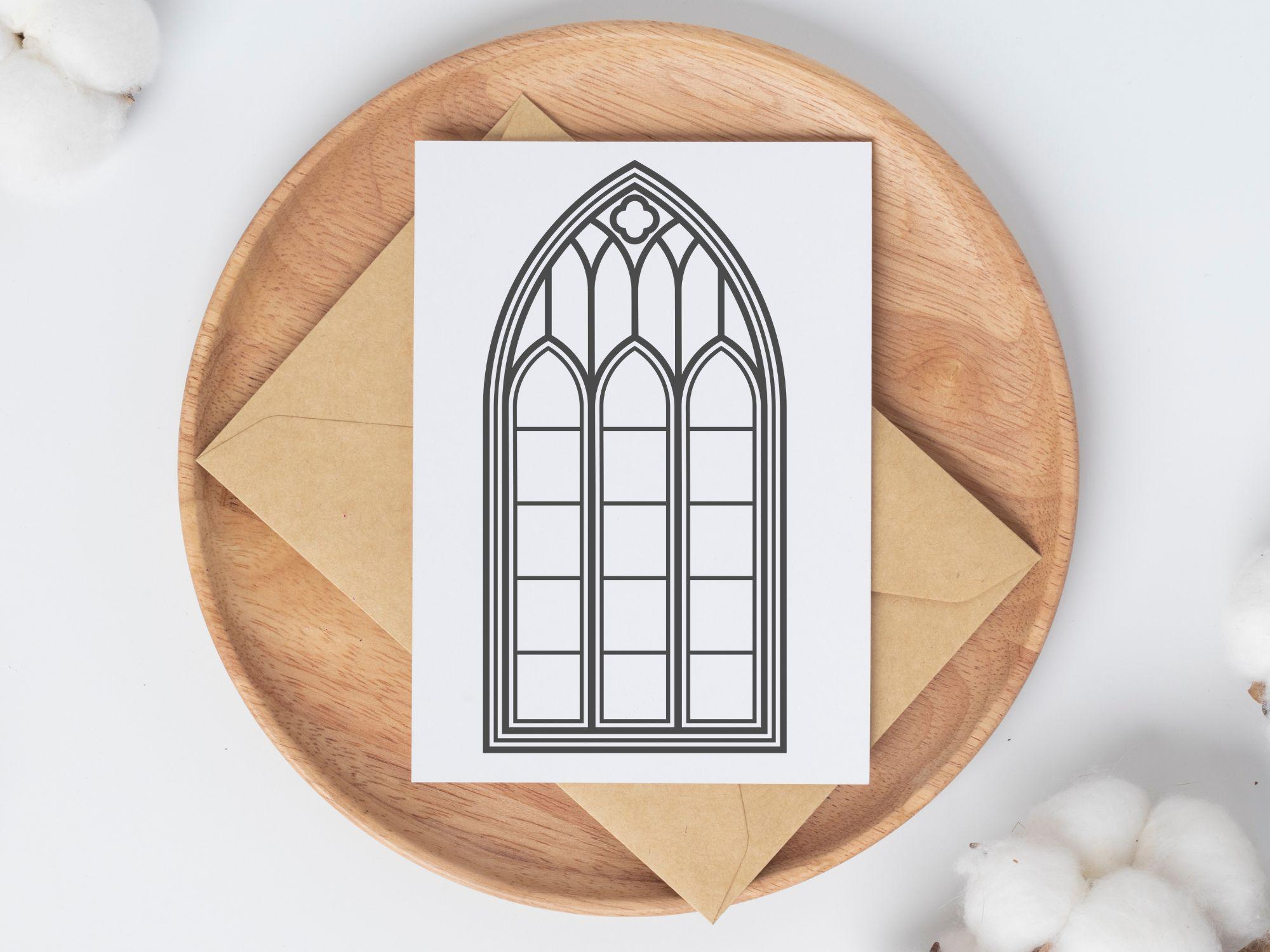 Gothic Window SVG Bundle: Vector Graphics (digital Download) - Etsy